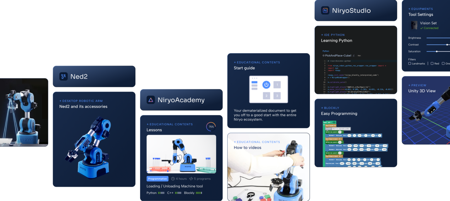 Niryo - Robotic Arm Specialist - Collaborative robots - Niryo